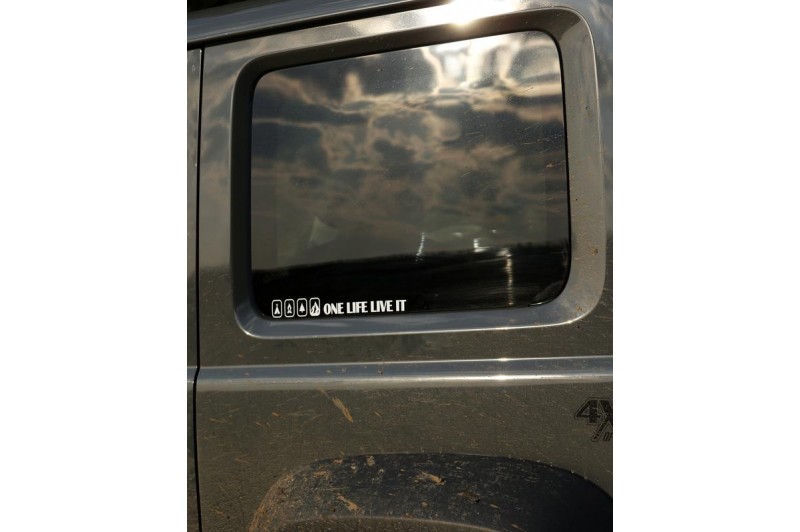 melivince|One life live it sticker